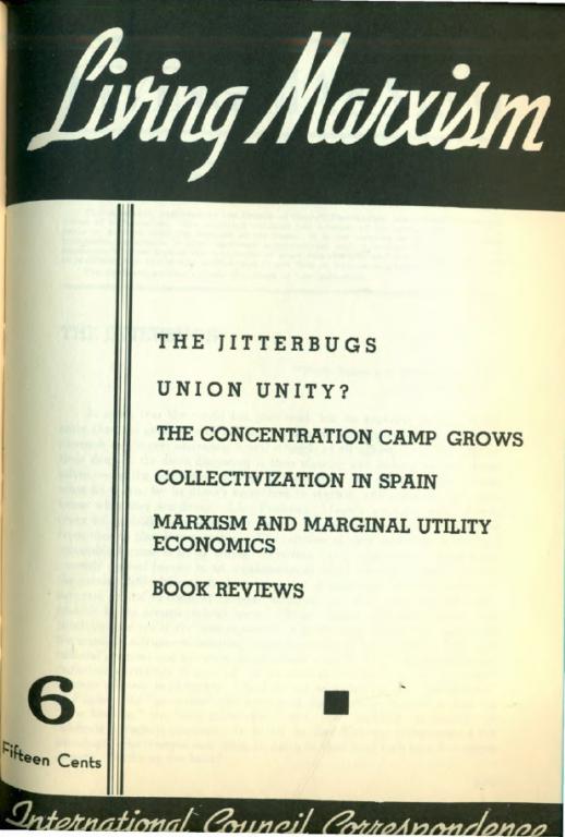 International Council Correspondence Volume 4, Number 6 | libcom.org